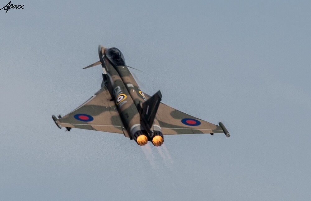 "RAF Typhoon 2016 Display Aircraft "GiNA"" by sparx-tog | Redbubble