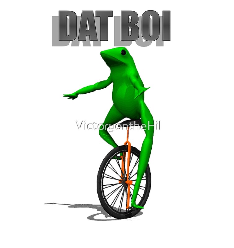 "Dat Boi Transparent" by VictoryontheHil | Redbubble