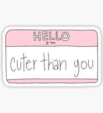 Hello Im Stickers | Redbubble