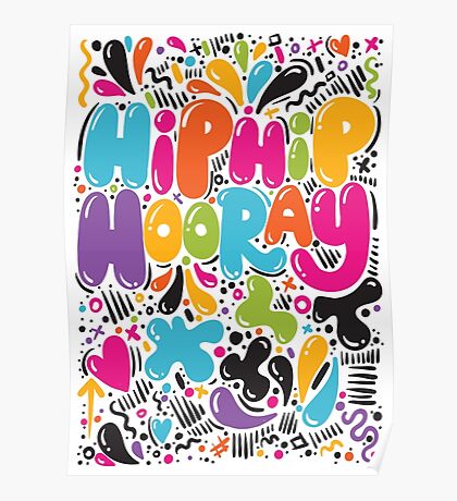 Bubble Letters: Posters | Redbubble