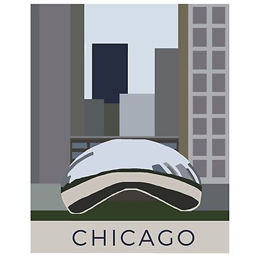 "Chicago" Sticker for Sale by Sophieambr | Redbubble