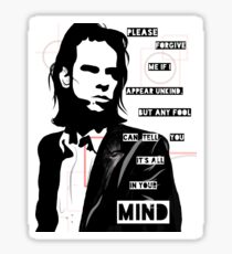 Nick Cave Stickers | Redbubble