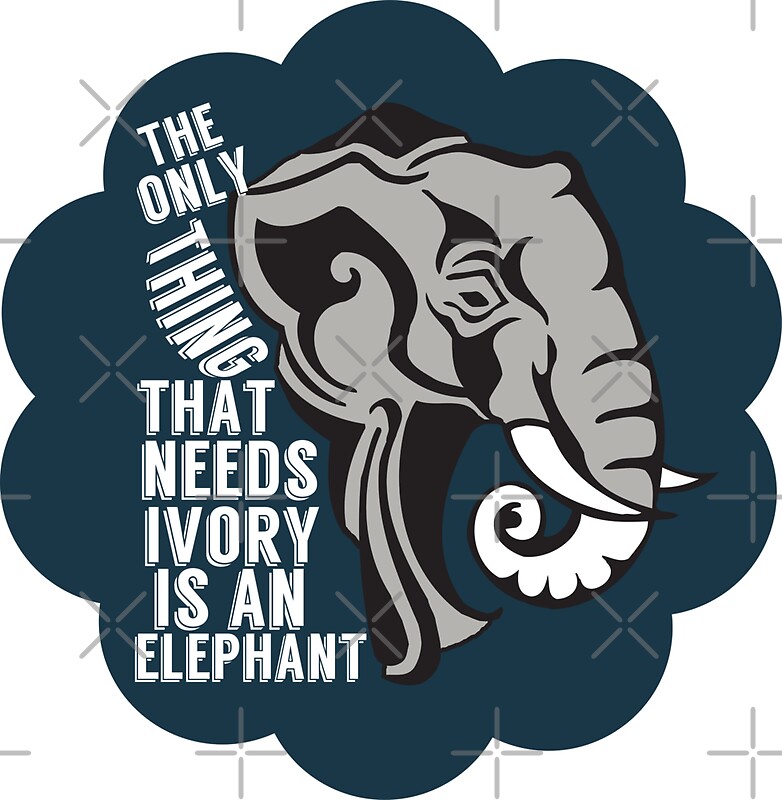 Anti Poaching: Stickers | Redbubble