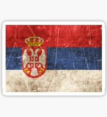 Serbian Flag Stickers | Redbubble