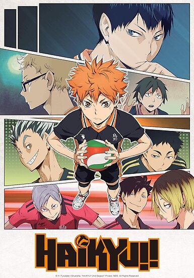 "Haikyuu!! poster 2" Posters by RevengeOfCookie | Redbubble