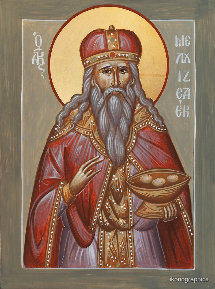 "The Righteous Melchizedek" by ikonographics | Redbubble