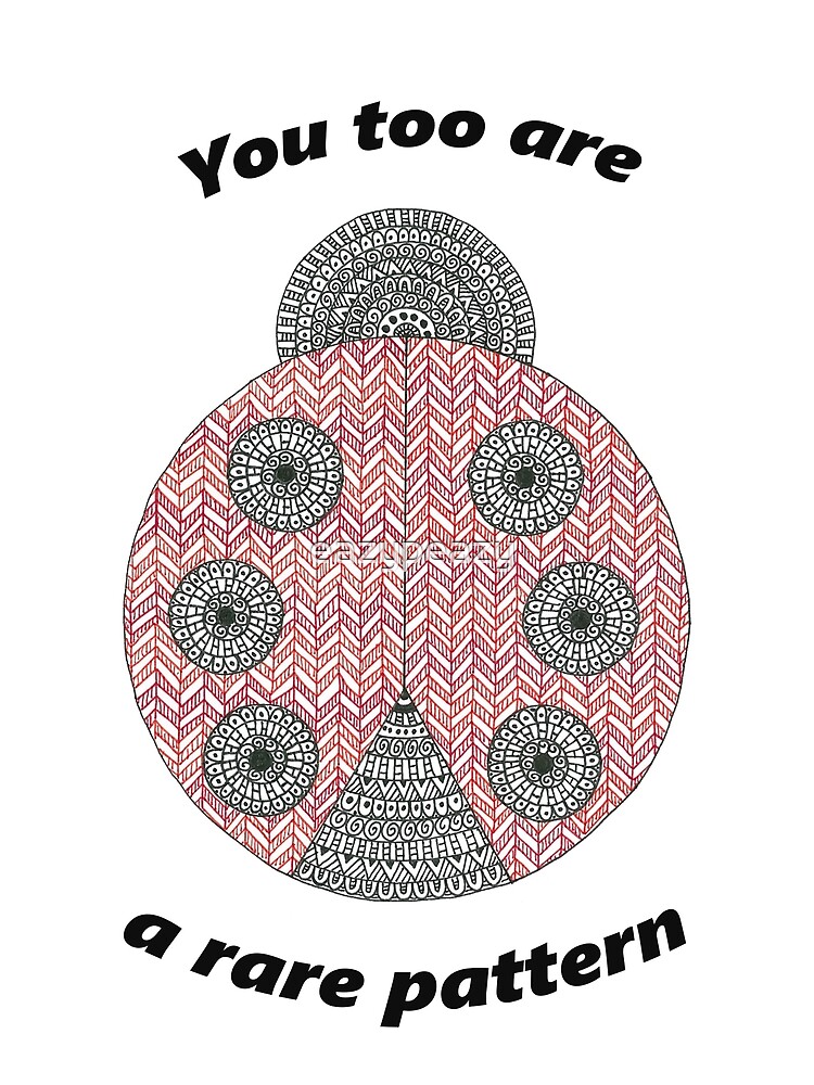 "Ladybug Zentangle" by eazypeazy | Redbubble