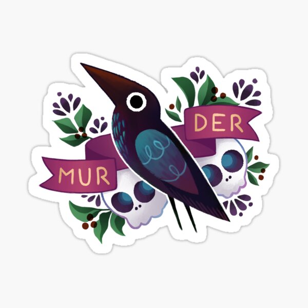 Crow Stickers | Redbubble