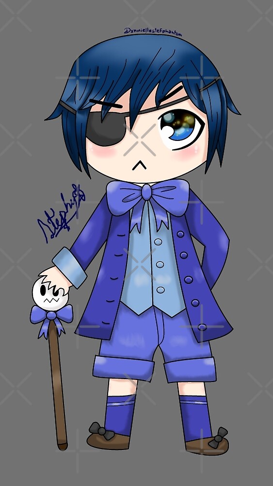 "Chibi Ciel PhantomHive " by Geanella Stephany Arroyo | Redbubble
