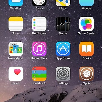 "iPhone Homescreen" Art Board Print for Sale by mankor | Redbubble