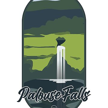 "Palouse Falls - Washington" Sticker for Sale by Moritz Schwäble ...
