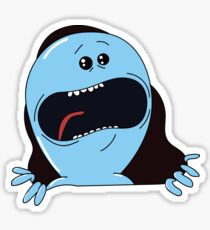 Mr Meeseeks: Stickers | Redbubble