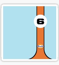 Gulf Racing Stickers | Redbubble