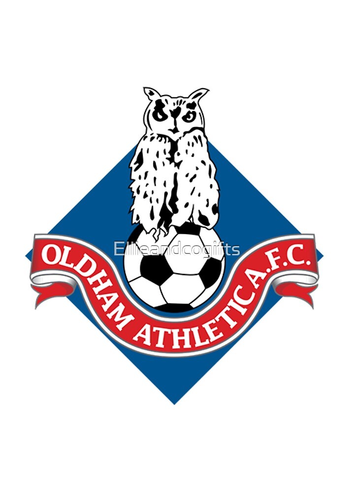 "Oldham Athletic Latics " by Ellieandcogifts | Redbubble