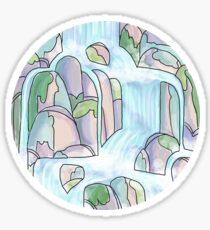 Waterfall: Stickers | Redbubble