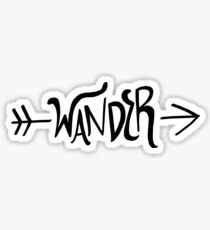 Wander Stickers | Redbubble