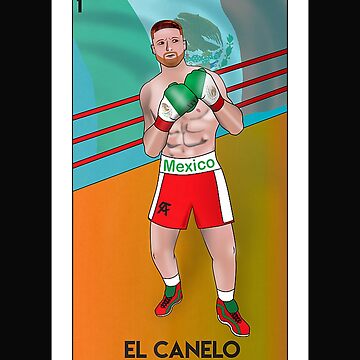 "Loteria Mexicana Style Canelo" Classic T-Shirt for Sale by Stencilize ...
