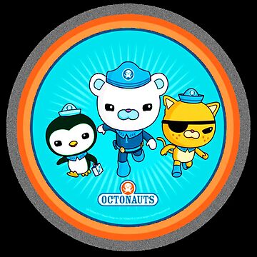 "Octonauts Kids Kwazii Ocean Adventure Captain Barnacles" Throw Blanket ...