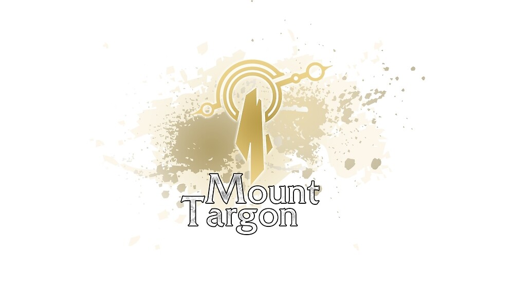 "Abstract Mount Targon Logo" by LadyClockWork | Redbubble