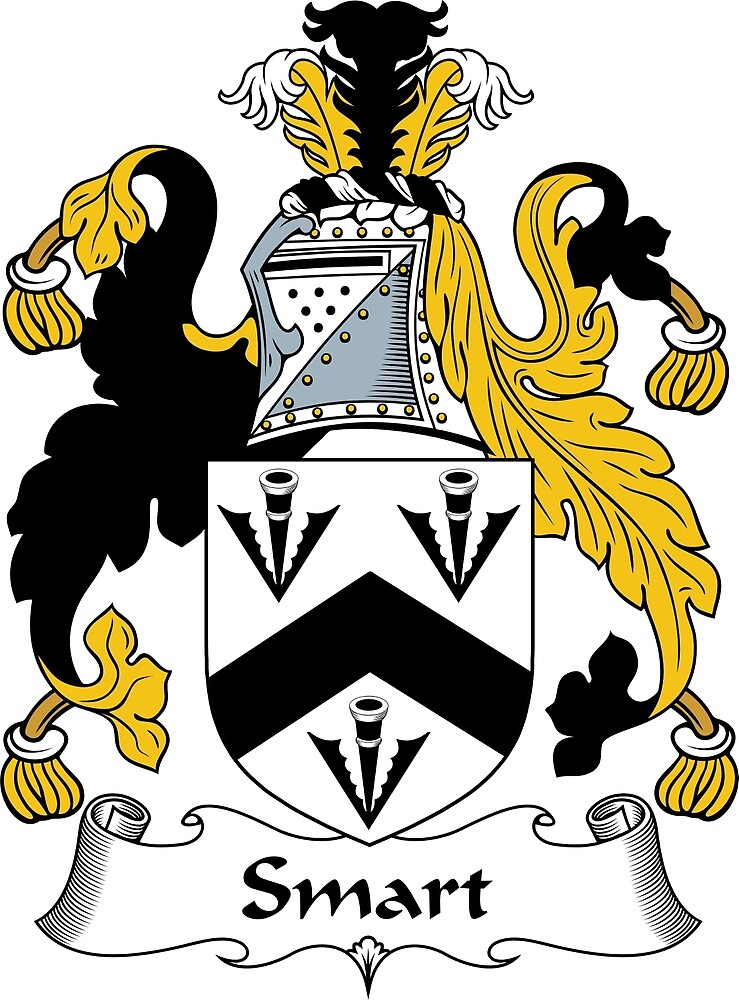 "Smart Coat of Arms / Smart Family Crest" by ScotlandForever | Redbubble