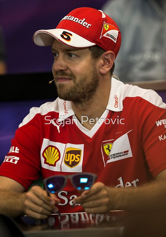 Sebastian Vettel: Posters | Redbubble