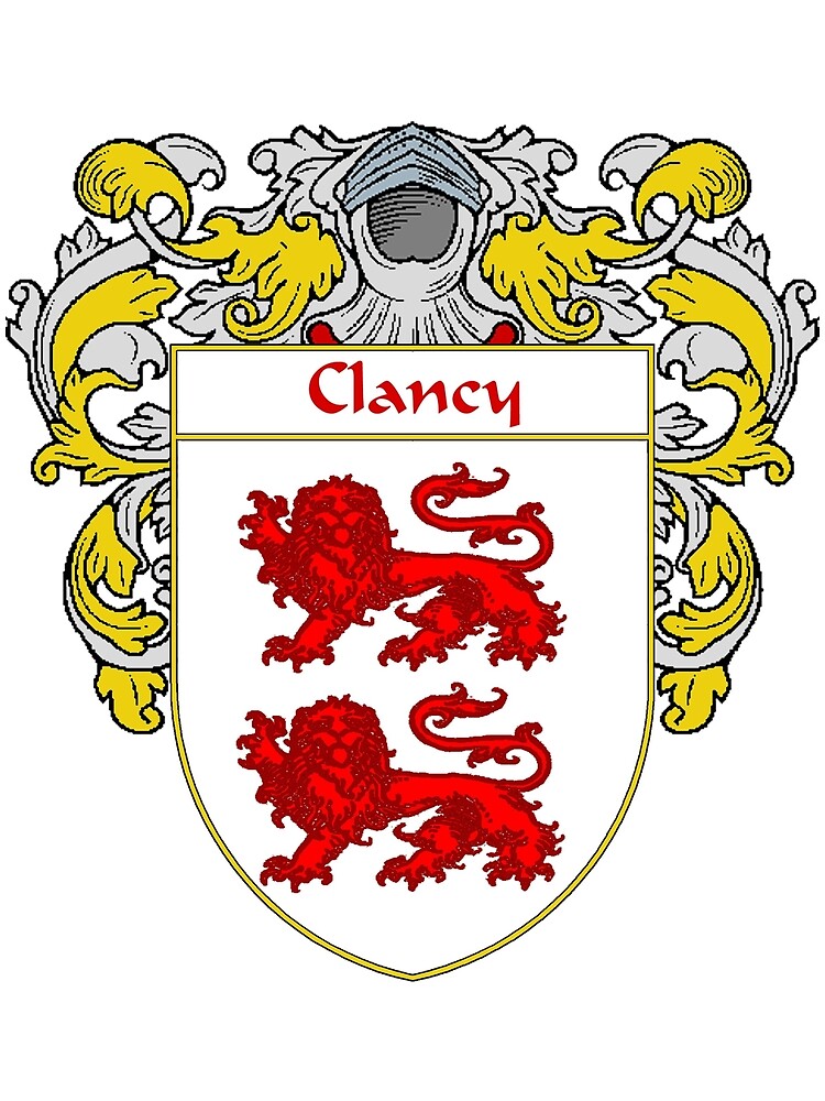 "Clancy Coat of Arms/Family Crest" by William Martin | Redbubble