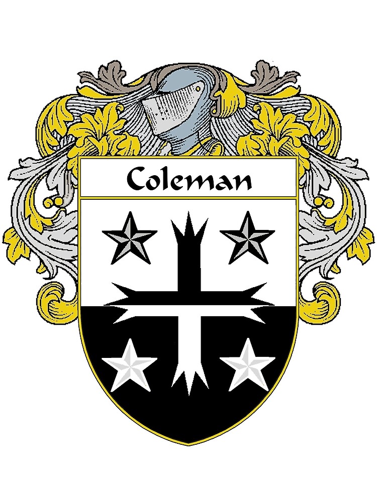 "Coleman Coat of Arms/Family Crest" by William Martin | Redbubble