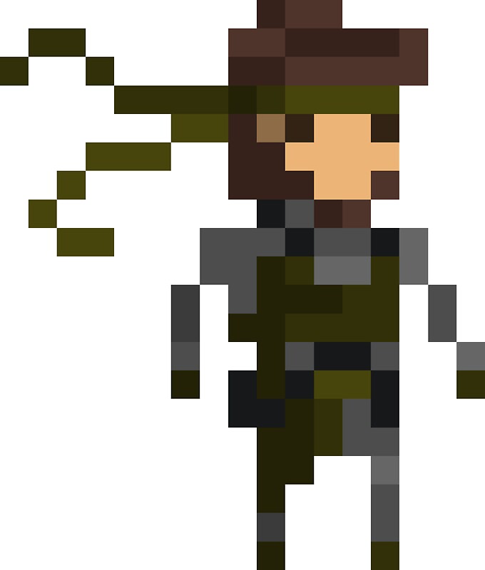 "Solid Snake Pixelart" Stickers by chief-gavrilov | Redbubble