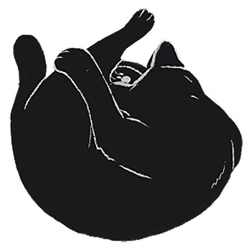 "cat roll" Sticker by Elena Basallo | Redbubble