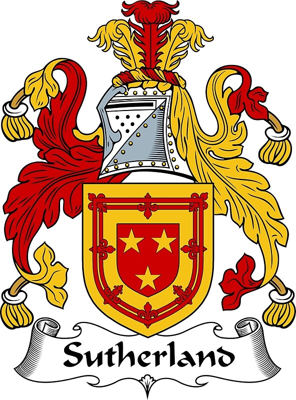 "Sutherland Coat of Arms / Sutherland Family Crest" by ScotlandForever ...
