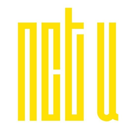 "NCT U Logo Yellow" by Emptysentiments | Redbubble