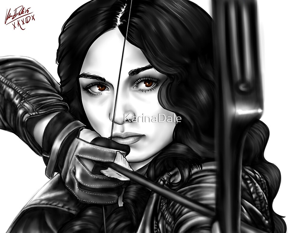 "Allison Bow and Arrow" by KarinaDale | Redbubble