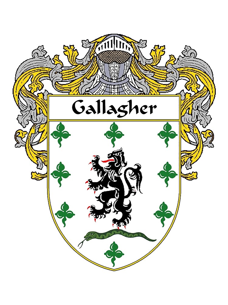 "Gallagher Coat of Arms/Family Crest" by William Martin | Redbubble