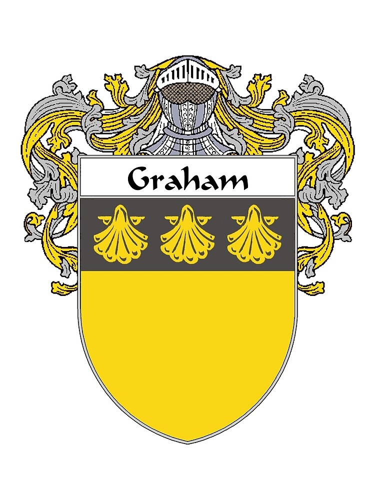 "Graham Coat of Arms/Family Crest" Canvas Print by IrishArms | Redbubble