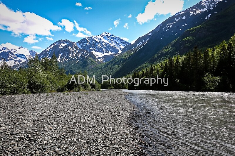 "Along Eagle River- Eagle River, Alaska" by ADM Photography | Redbubble