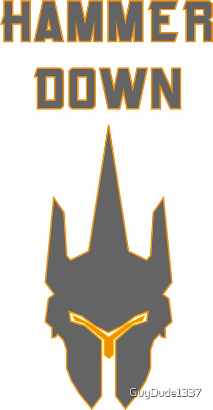 Hammer Down: Pegatinas | Redbubble