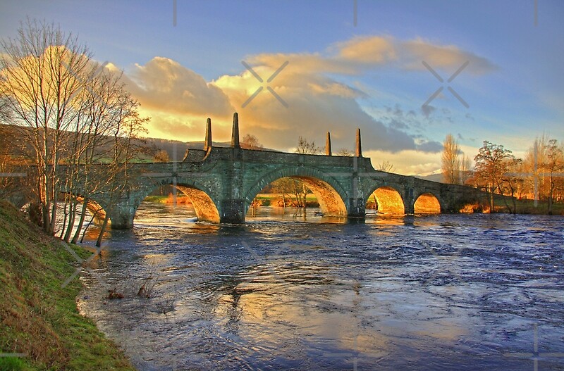 "Wade's Bridge at Aberfeldy" by Tom Gomez | Redbubble