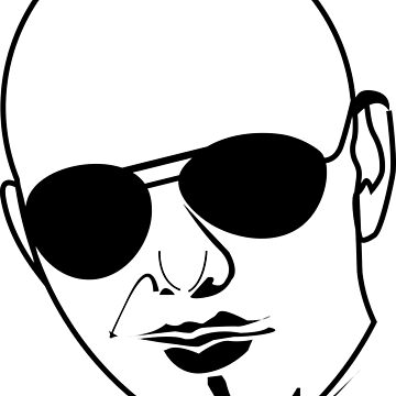 "Mr.worldwide pitbull singer silhouette" Poster for Sale by Malintha Peiris | Redbubble