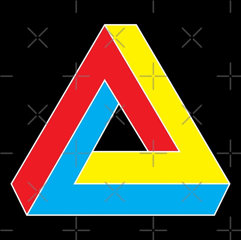 "Impossible Triangle" by monsterplanet | Redbubble