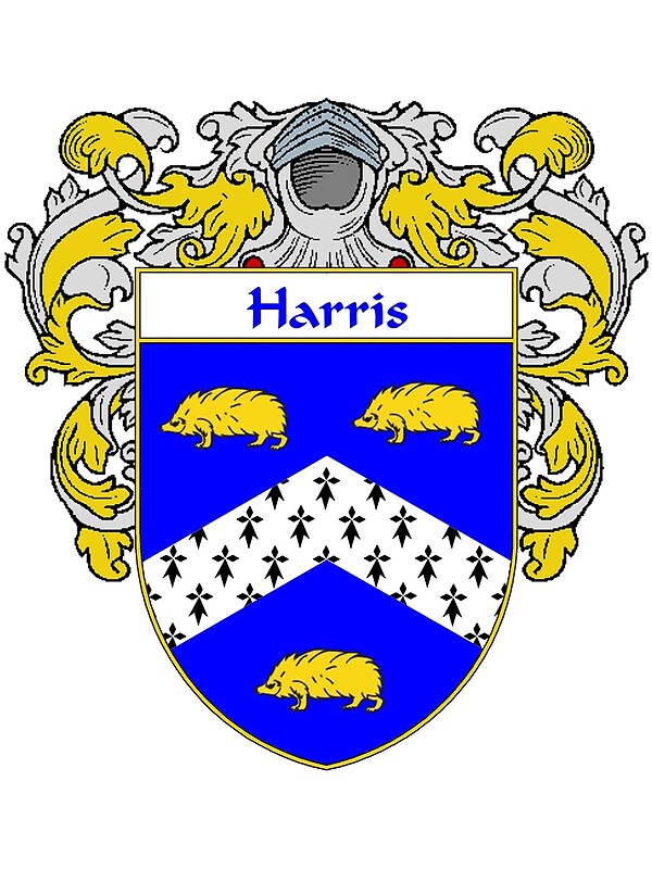 "Harris Coat of Arms/Family Crest" by William Martin | Redbubble