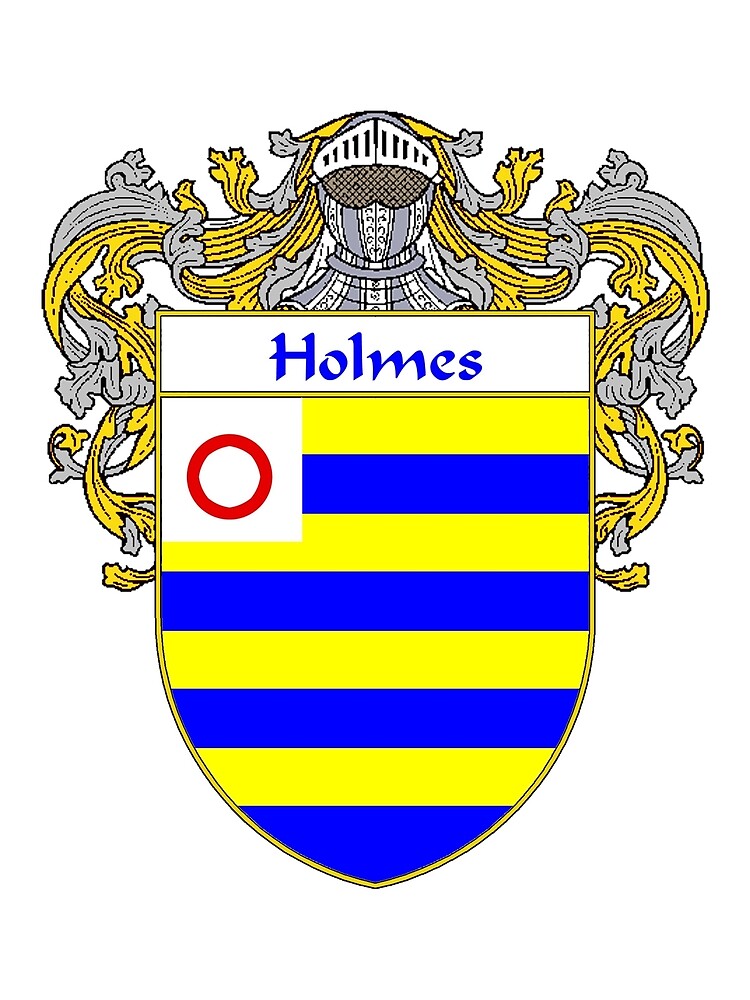 "Holmes Coat of Arms/Family Crest" by William Martin | Redbubble