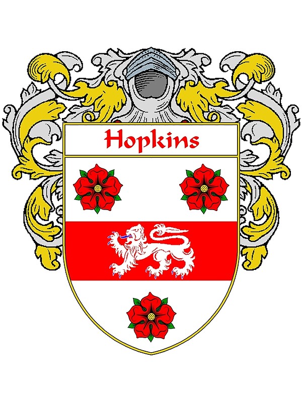 "Hopkins Coat of Arms/Family Crest" by William Martin | Redbubble