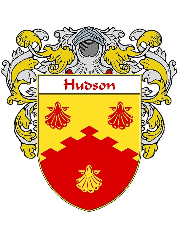 "Hudson Coat of Arms/Family Crest" by William Martin | Redbubble