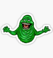 Ghostbusters Slimer Stickers | Redbubble