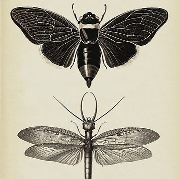 "Moths, scientific illustration of insects" Art Print for Sale by ...