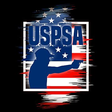 "USPSA" Sticker for Sale by Callahans | Redbubble