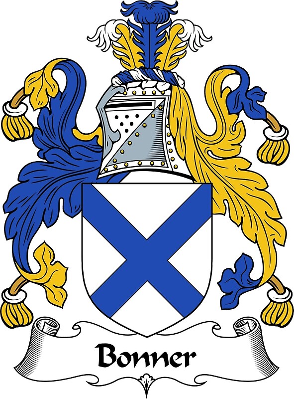 "Bonner Coat of Arms / Bonner Family Crest" by ScotlandForever | Redbubble