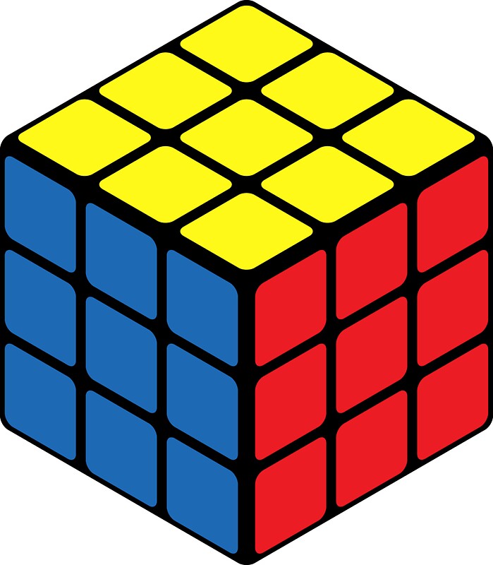 Cube Rubiks Red: Stickers | Redbubble