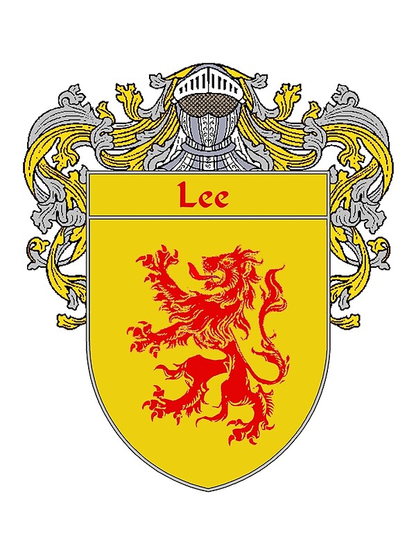 "Lee Coat of Arms/Family Crest" by William Martin | Redbubble