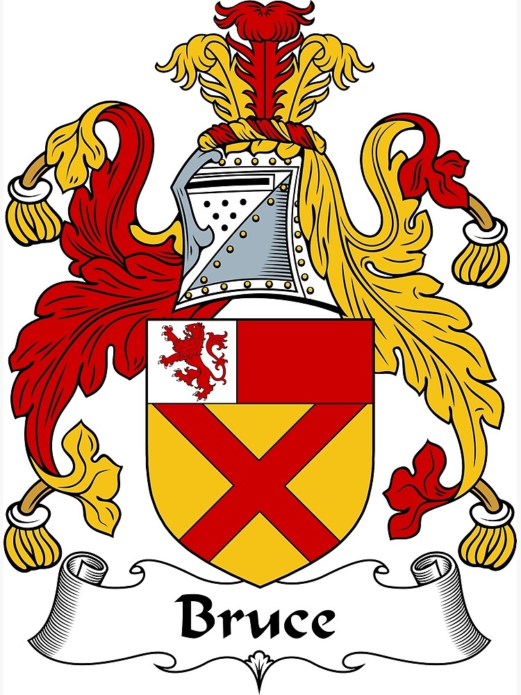 "Bruce Coat of Arms / Bruce Family Crest" Photographic Print by ...